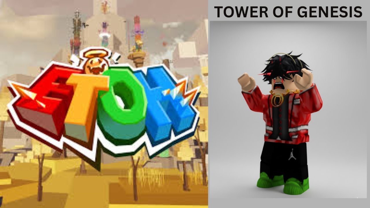 Beating The First Tower (Tower of Genesis) In Roblox Eternal Towers of ...