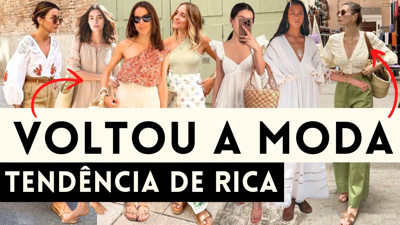 🔴COMO USAR O ESTILO DE RICA QUE VOLTOU A MODA NO VERÃO 2025: O BOHO ...