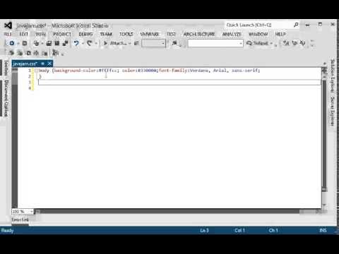javajam css step 1 - YouTube