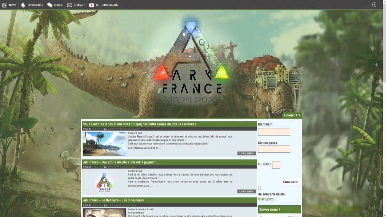 ARK: Survival Evolved - ARK France - 1 jeu à gagner (gratuitement ...