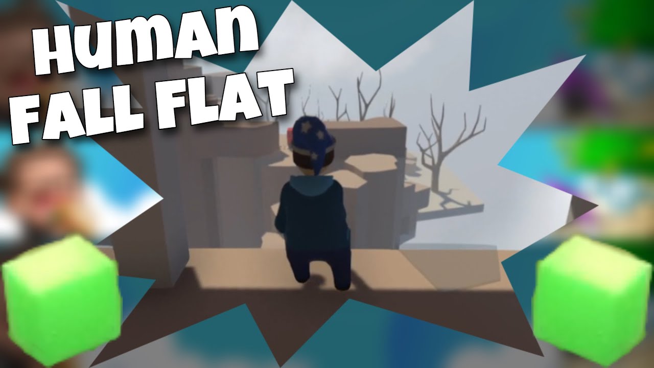 King of the Cliffs - Human Fall Flat Funny Moments - YouTube