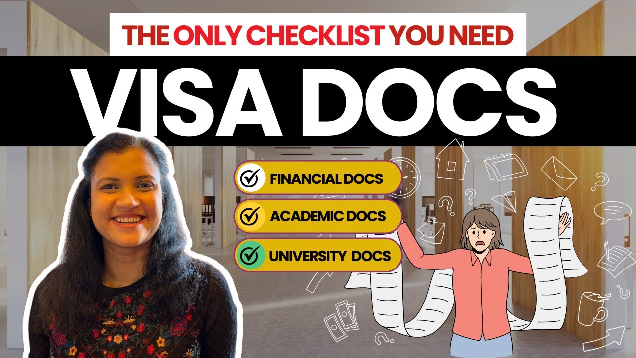 Full Checklist of Student Visa Documents - YouTube
