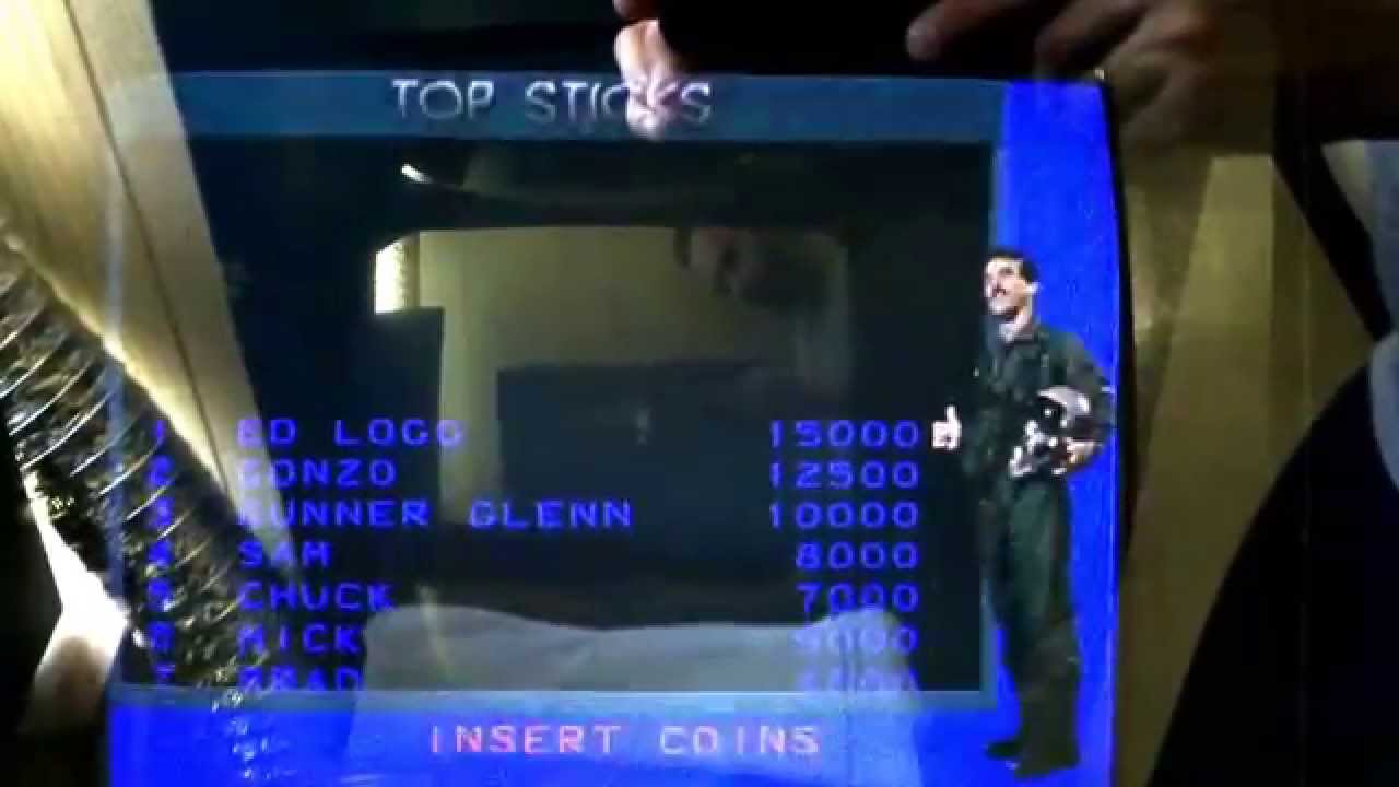 Atari Steel talons Arcade PCB test serial # STL0045 - YouTube