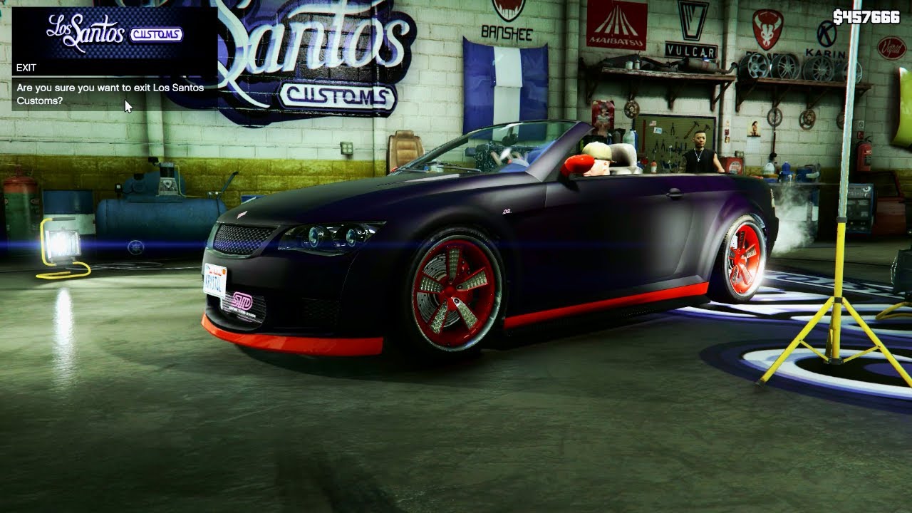 GTA 5 Gameplay (Customize the Amanda Car) - YouTube