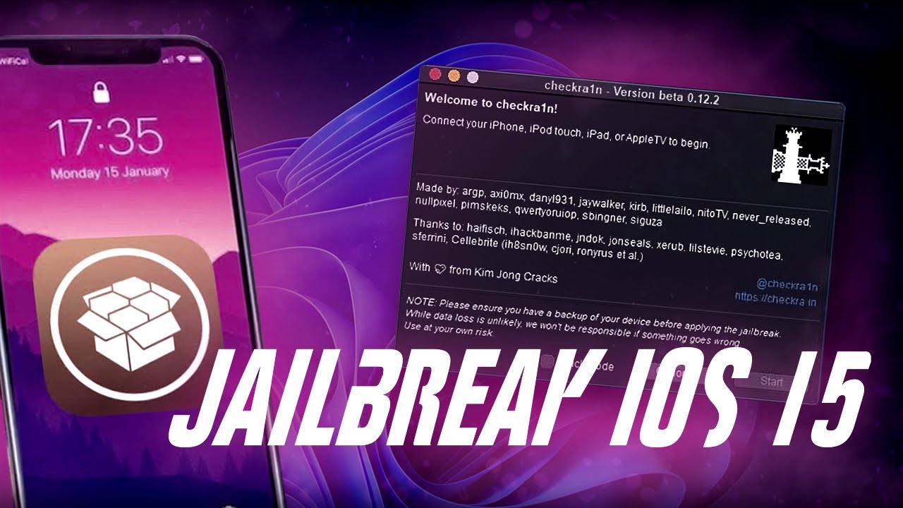 Jailbreak - iOS 15 - 16 with (CheckRa1n0.12.5) - Jailbreak - 15 - 16 ...