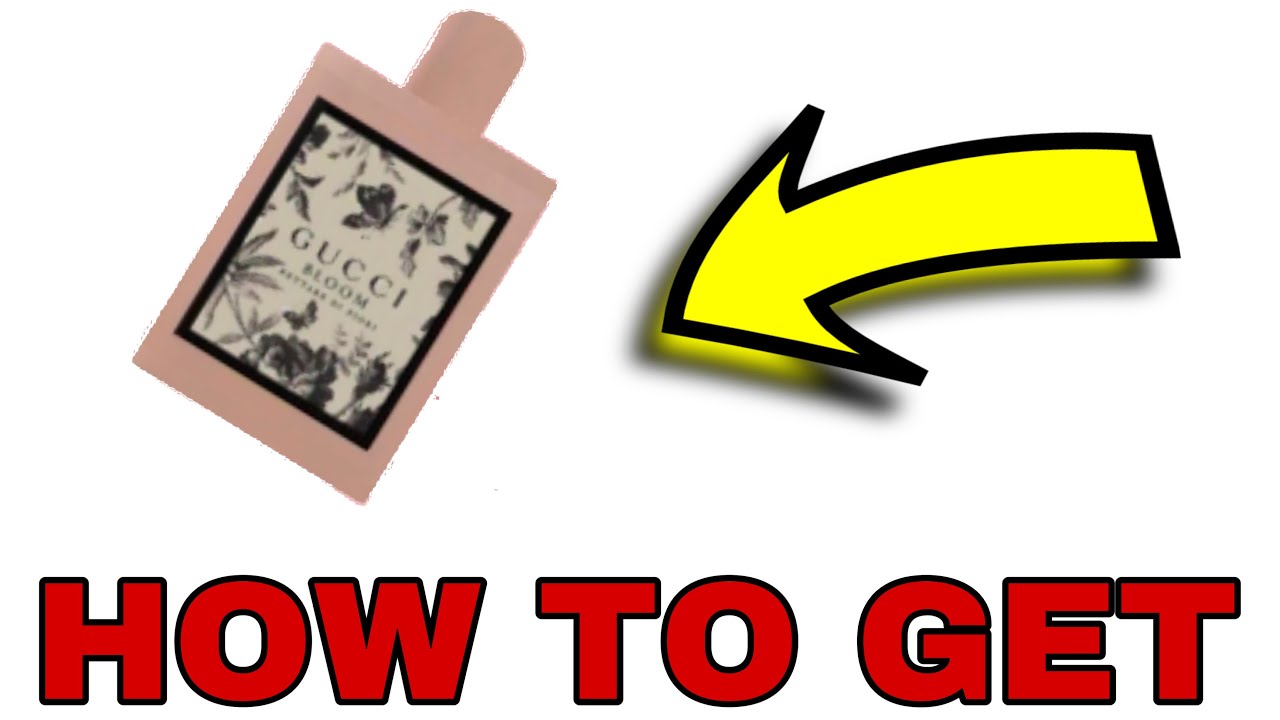 ROBLOX HOW TO GET GUCCI BLOOM PERFUME (HOW TO GET IT) - YouTube