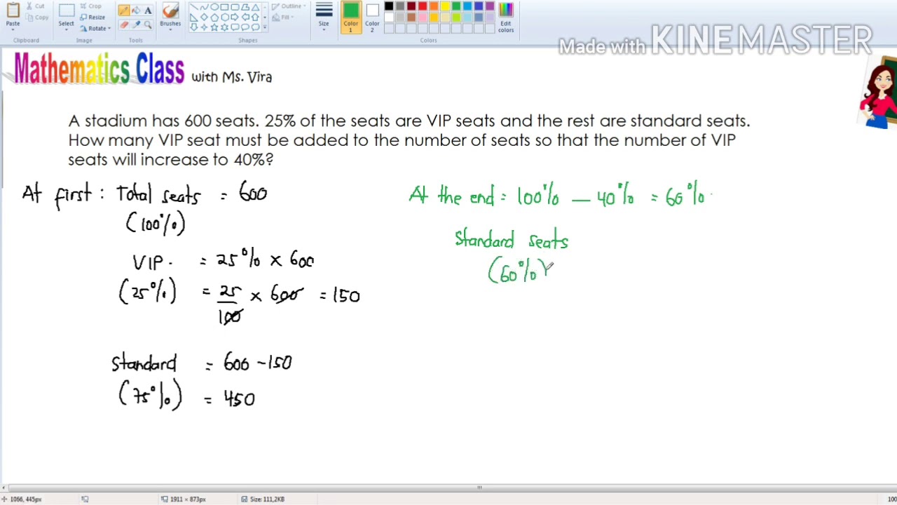Solving A Word Problem 2 Percentage 6th Grade YouTube solving-a-word-problem-2-percentage-6th-grade-youtube