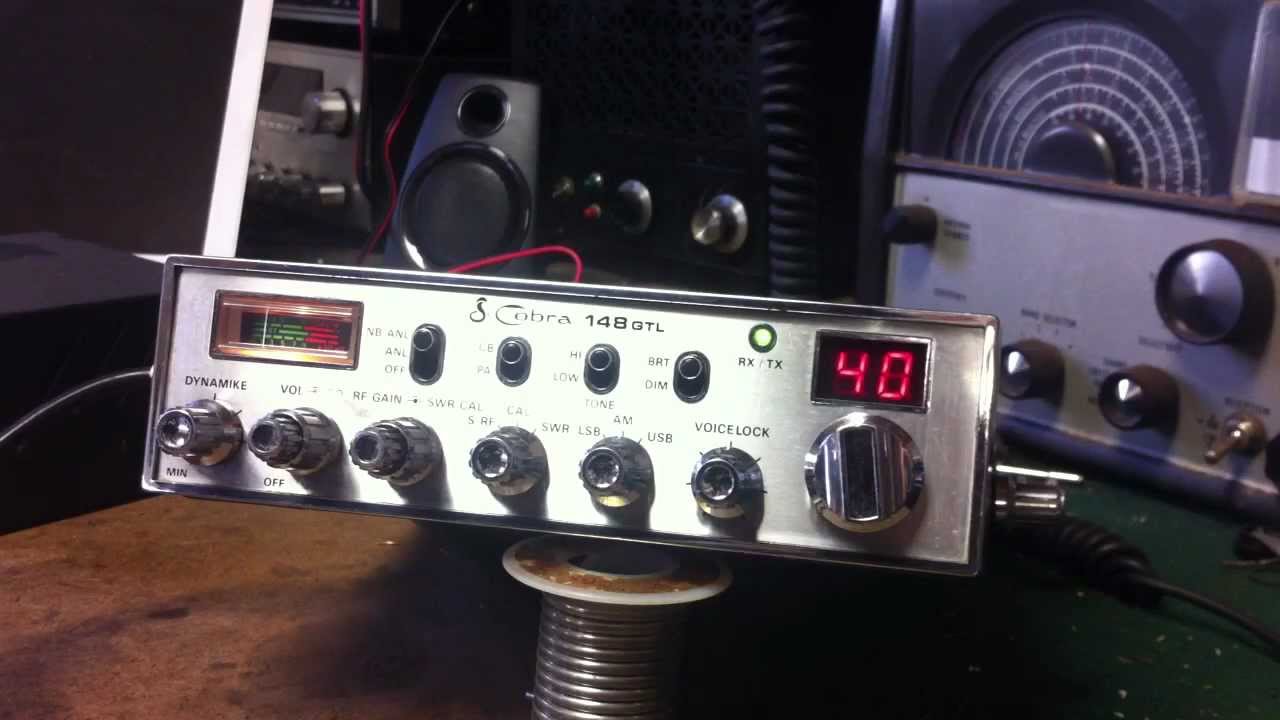 Cobra 148GTL CB Radio - YouTube