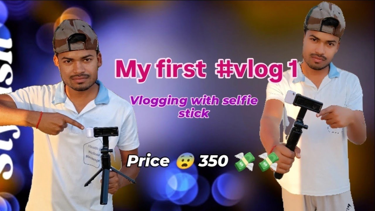🤫My first vlog 1 | vlogging with wireless selfy stick | #firstvlog# ...