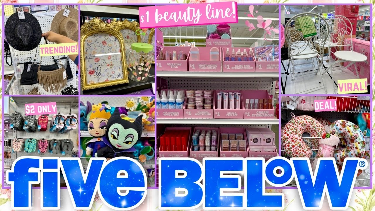 5 BELOW BETTER THAN DOLLAR TREE🔥$1 BEAUTY LINE AT FIVE BELOW🌟RUN TO 5 ...
