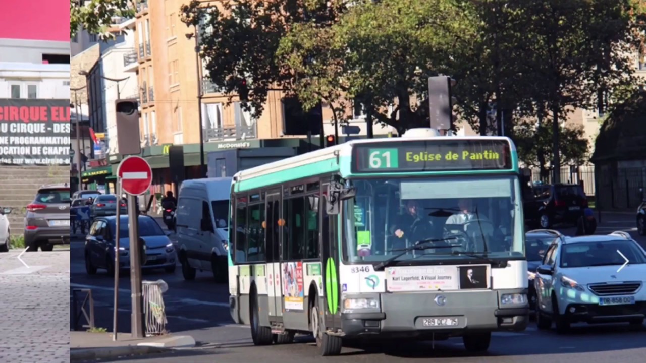 Ligne De Bus 61 Ratp - YouTube