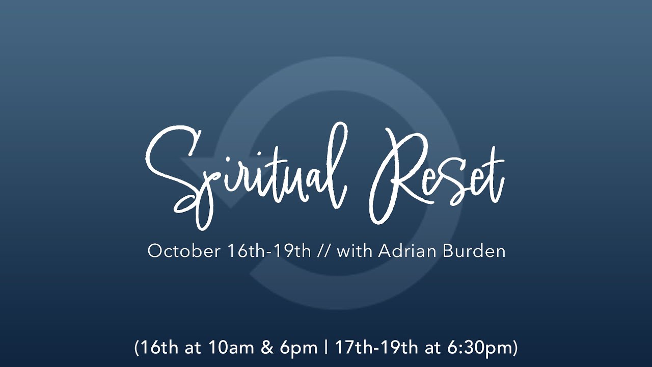 Spiritual Reset Sunday Night - YouTube