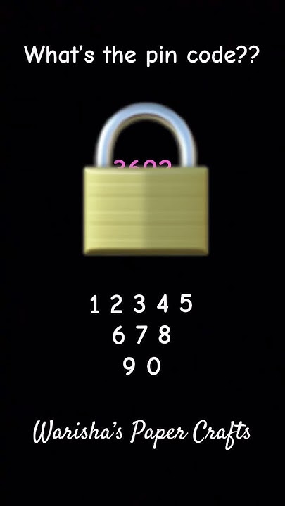 What’s the pin code??|#pin #code #challenge #viral #shorts ⁠ - YouTube