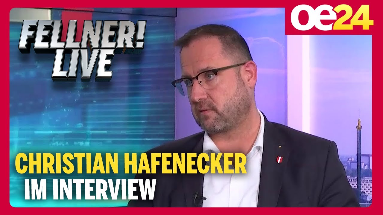 FPÖ-Gen.Sek. Christian Hafenecker im Interview | FELLNER! LIVE ...