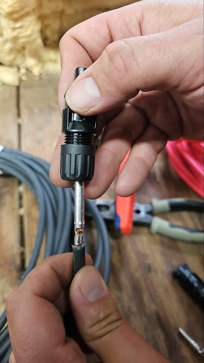 The ABSOLUTE BEST Way to Crimp MC4 Connectors for Solar Power - YouTube