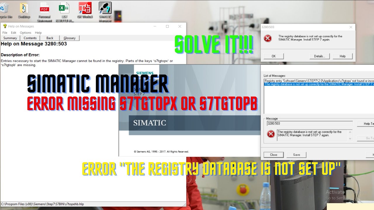 PLC Siemens Simatic Manager s7tgtopx or s7tgtopb are missing - Help on ...