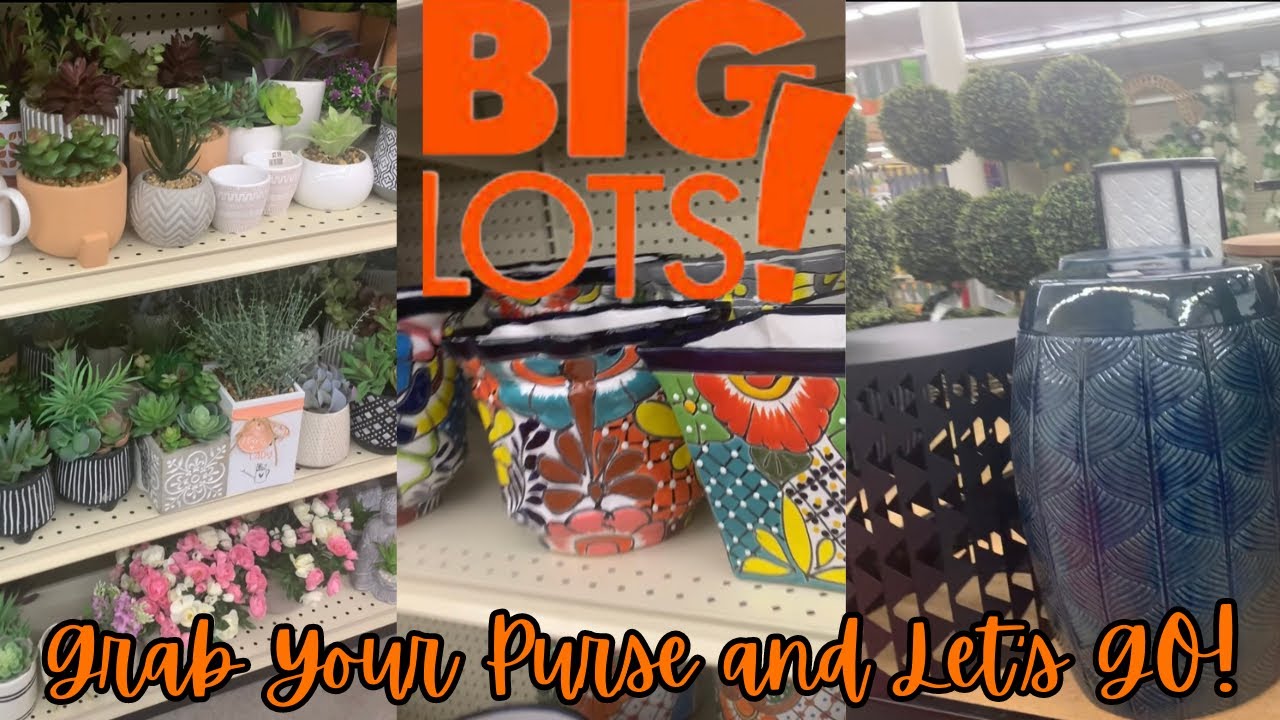 Grab Your Purse and HOP IN!🚗|Part 2| Shop w/me| BigLots - YouTube