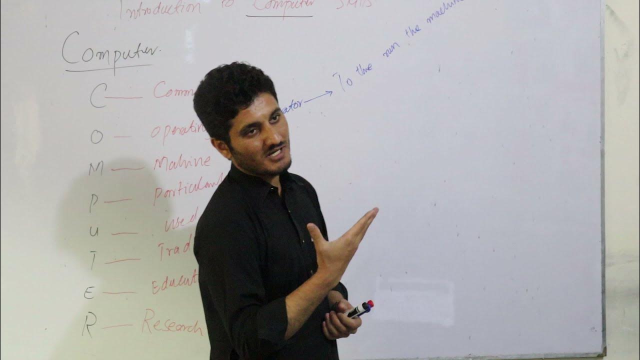 Introduction to Computer Lec#1 - YouTube