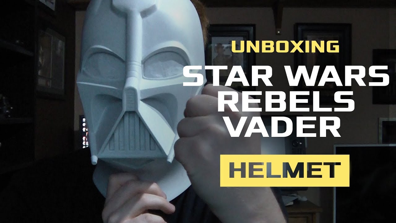 Star Wars Rebels | Darth Vader Helmet Unboxing (Inception Studios ...