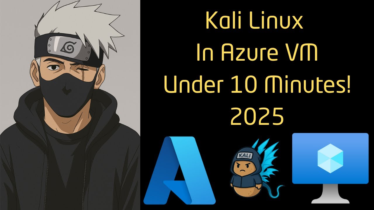 Kali Linux Azure VM - Step by Step 2025 - YouTube