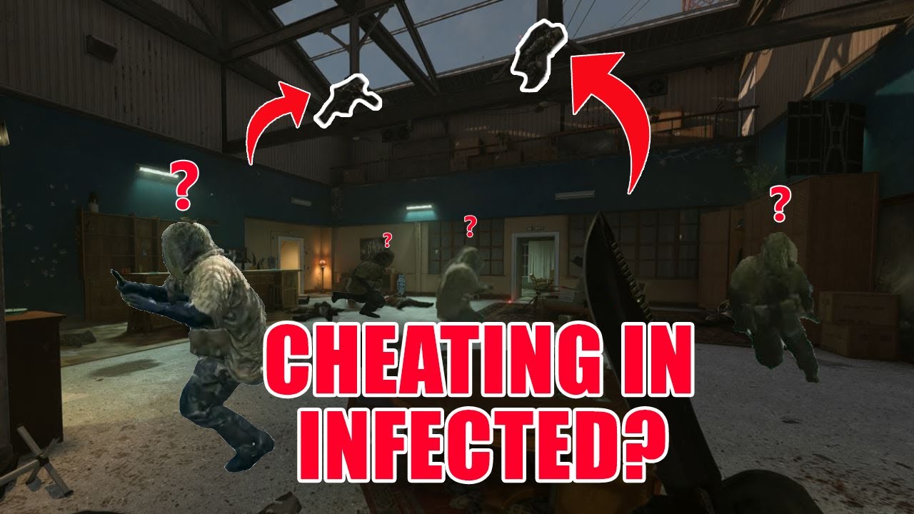 FORBIDDEN SPOT IN INFECTED (Trolling) - Call of Duty Infected - Basically cheating - YouTube