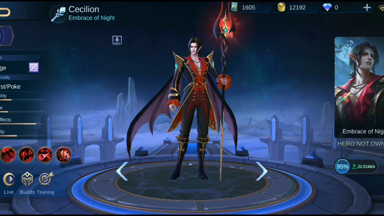 Carmilla and Cecilion New Hero MLBB - YouTube