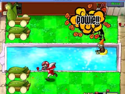 Plants Vs Zombies | Custom MiniGame | Buttered Popcorn - YouTube