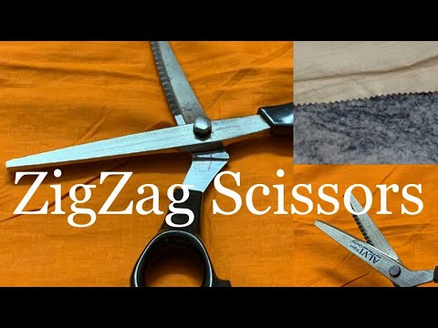 ZigZag Scissors | Pinking Shears | Sewing tools | Fabric scissors ...