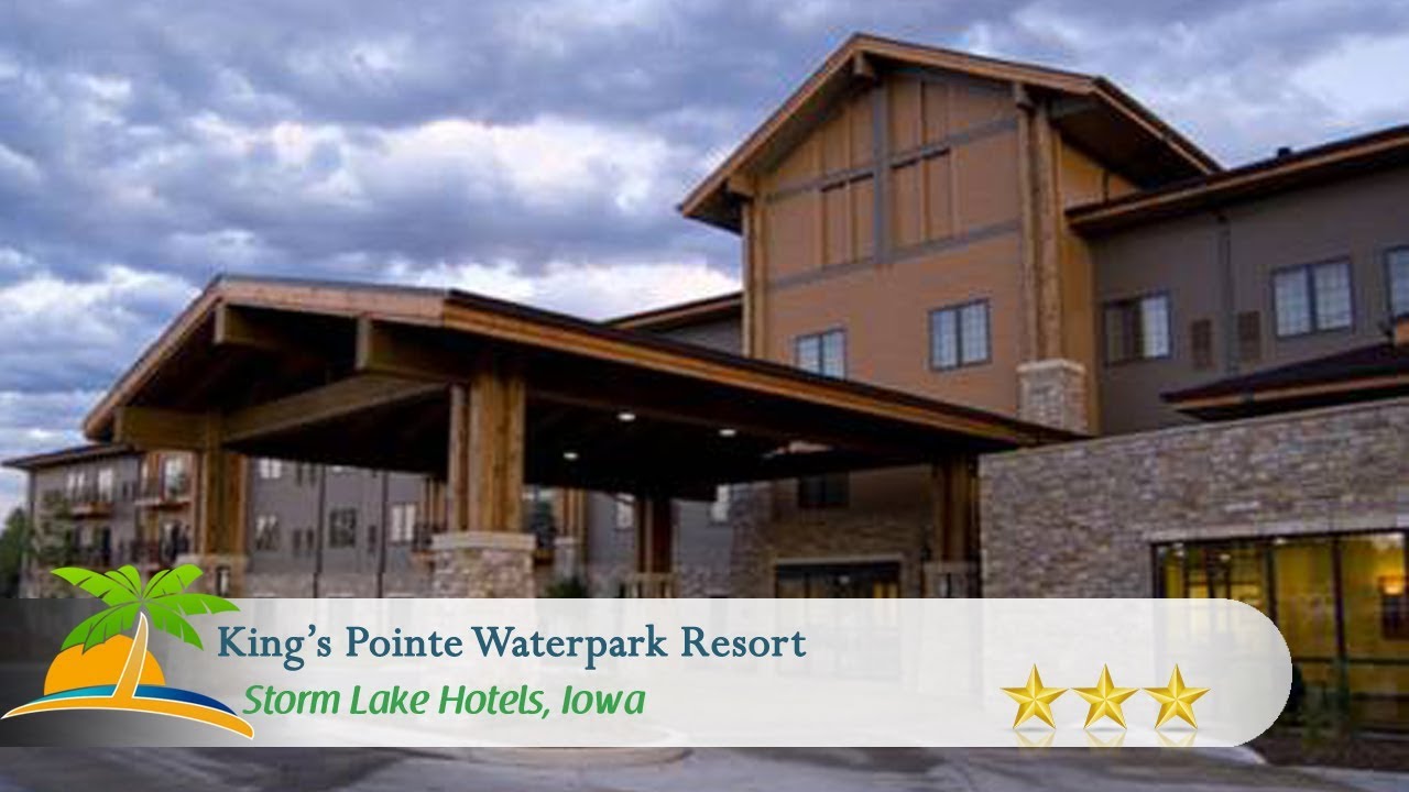 King's Pointe Waterpark Resort - Storm Lake Hotels, Iowa - YouTube