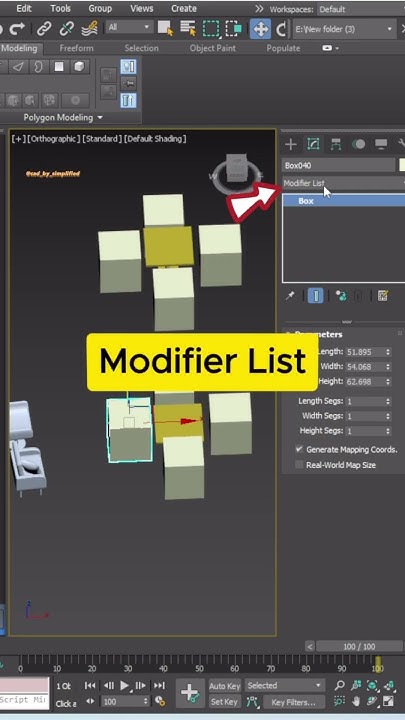 MODIFIER LIST IN 3DS MAX - YouTube