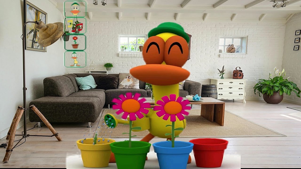 Talking Pato Friend Pocoyo - YouTube