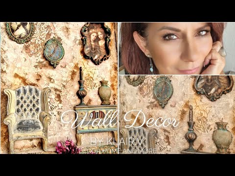 DIY:Πως εφτιαξα εφε φθαρμενου τοιχου! - YouTube