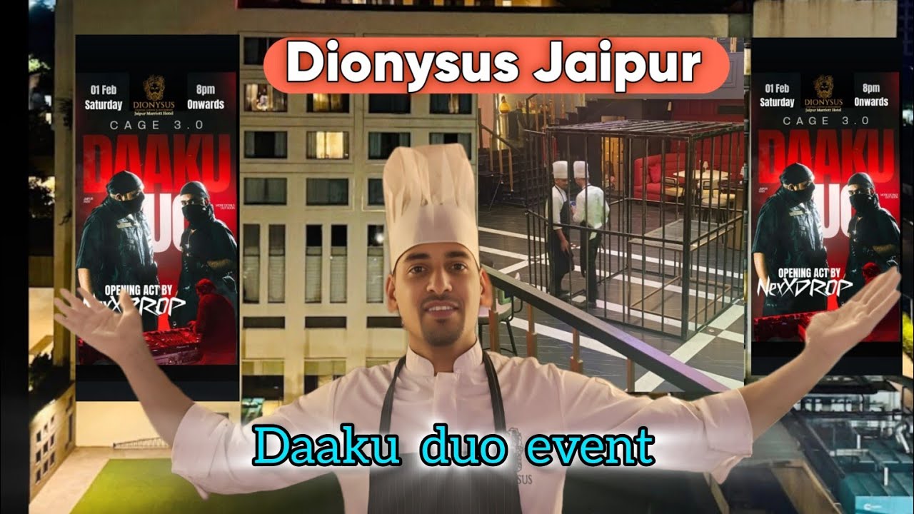 daaku duo event in Marriott hotel Jaipur | Devendra Negi | new vlog 2025 - YouTube