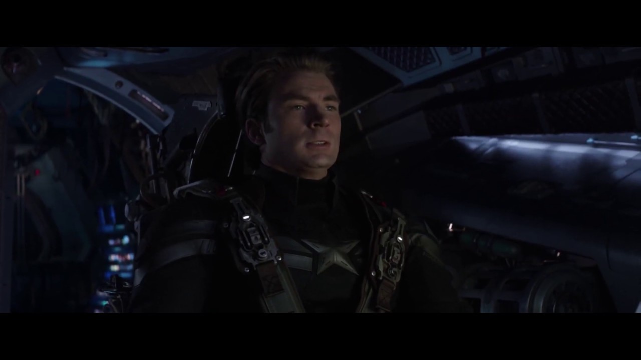 Avengers Endgame - Captain America First Time in Space - YouTube