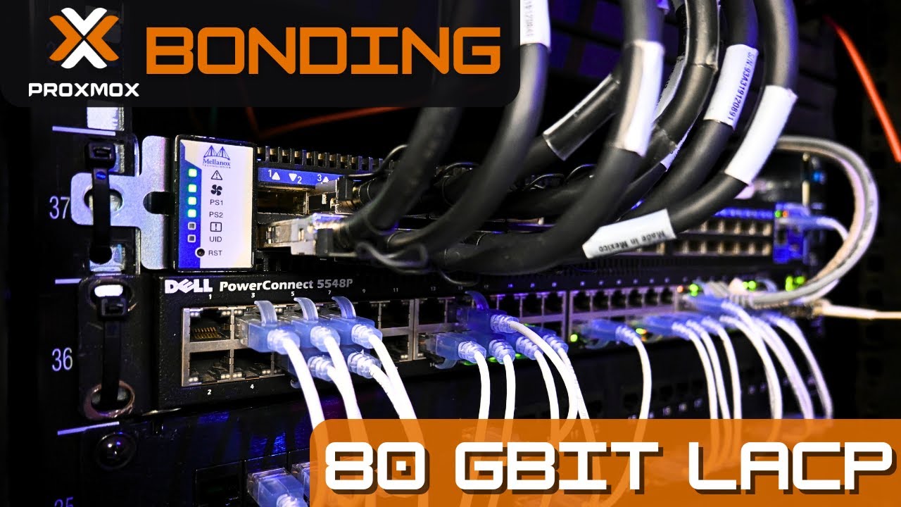 Proxmox Network Configuration How To Create LACP Bonds 2x 40Gbit Proxmox Network Configuration How To Create LACP Bonds 2x 40Gbit