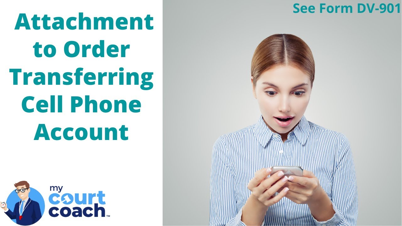 How to Use the Attachment to Order Transferring Wireless Phone Account ...