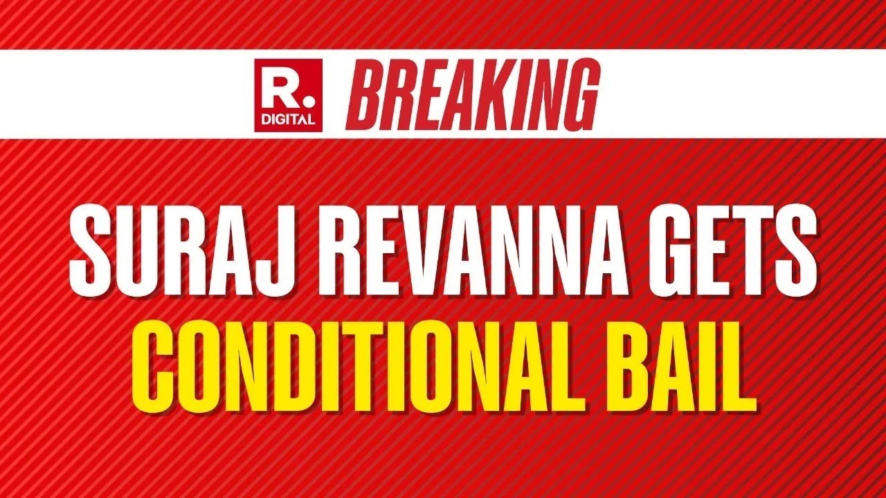 Breaking: JDS Leader Suraj Revanna Gets Conditional Bail In Unnatural Sex Case - YouTube
