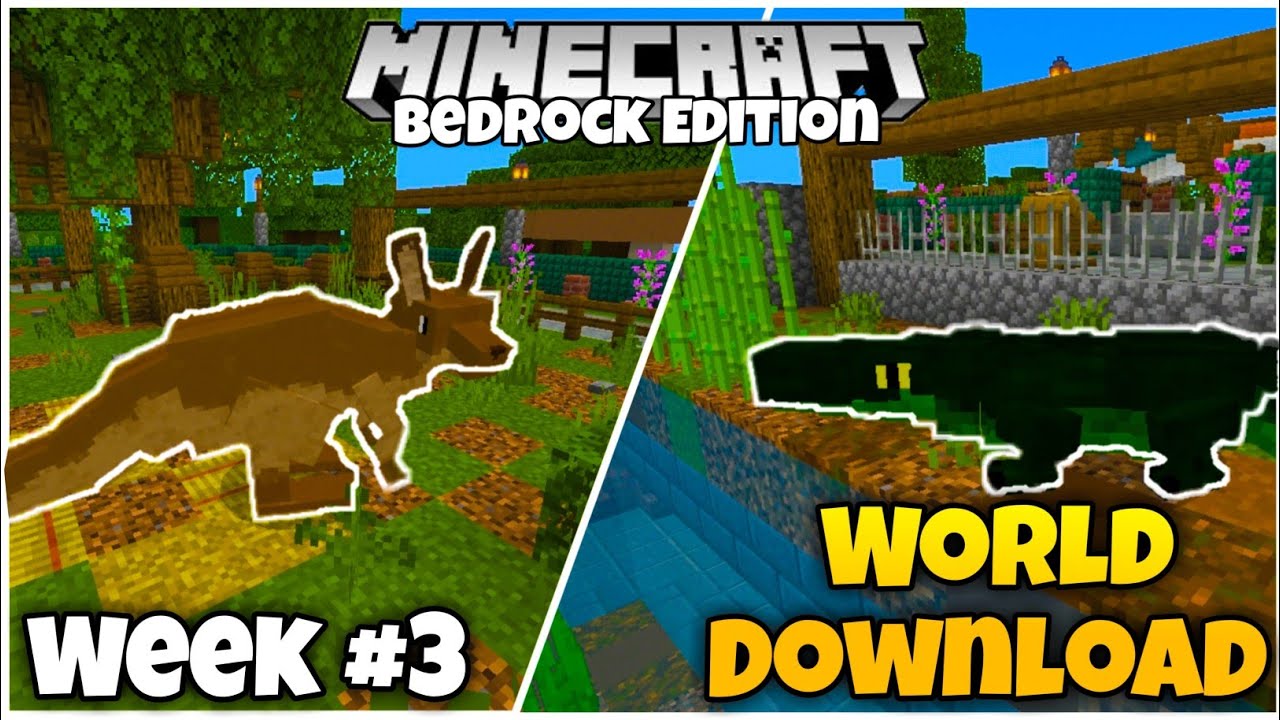 Let's Build a Zoo in Minecraft | Episode 3 - The Kangaroo and ...