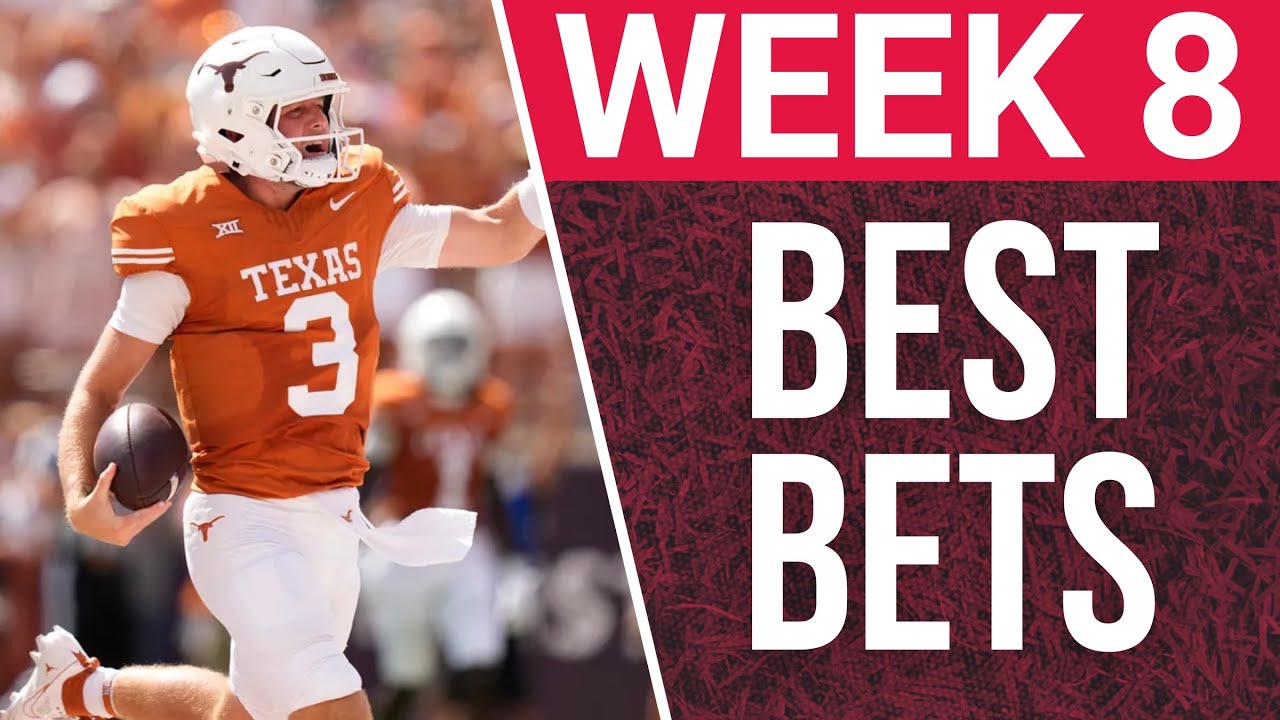 College Football Week 8 Best Bets, Picks and Predictions! - YouTube