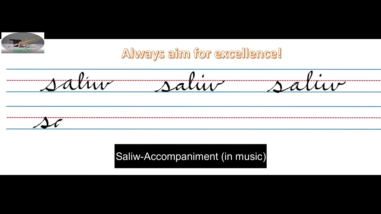 Saliw - Accompaniment in music | Filipino - English translation ...