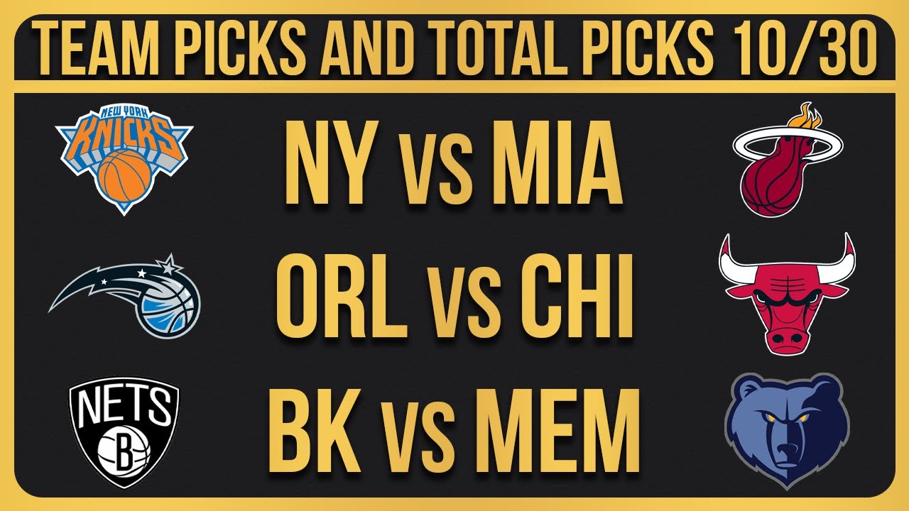 NBA Picks Today 10/30/2024 | NBA Bets Today NBA Picks and Predictions ...