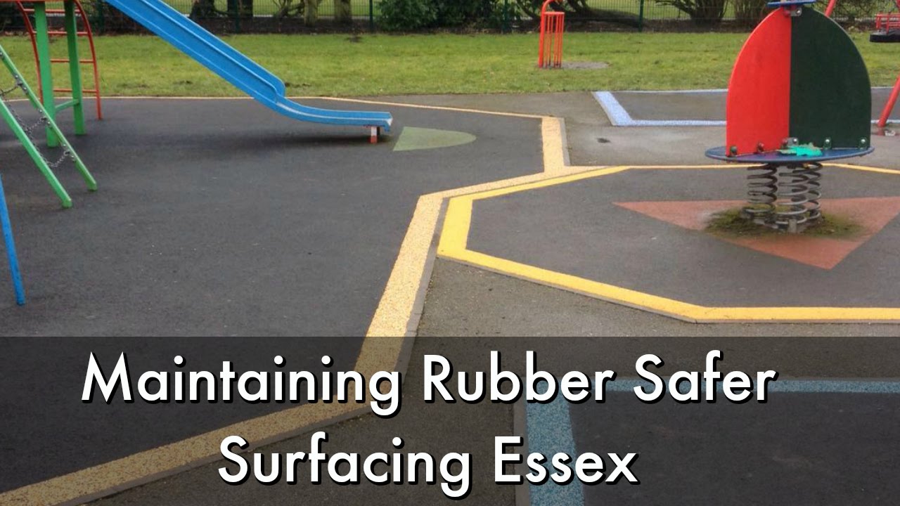 Maintaining Rubber Safer Surfacing Essex - YouTube