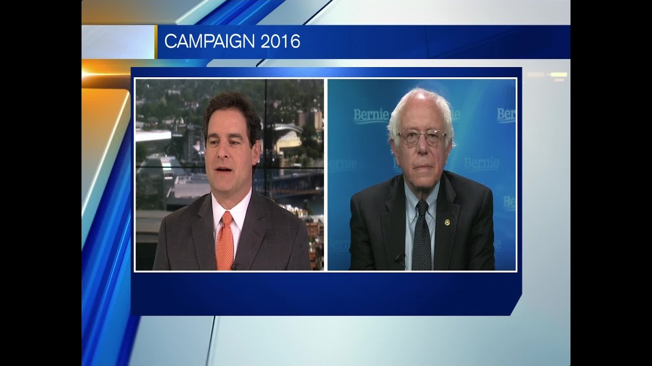 Bernie Sanders, one-on-one with KOIN’s Dan Tilkin - YouTube