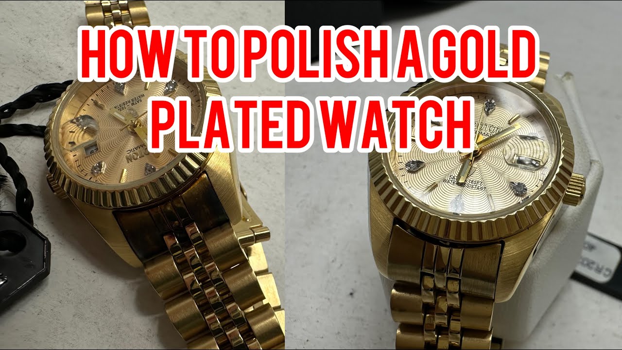 Jewelry Restorer's Secret Method for RESTORING GOLD WATCHES - YouTube