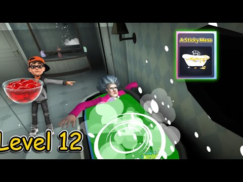 Scary Teacher 3D Chapter 1 - Level 12 A Sticky Mess