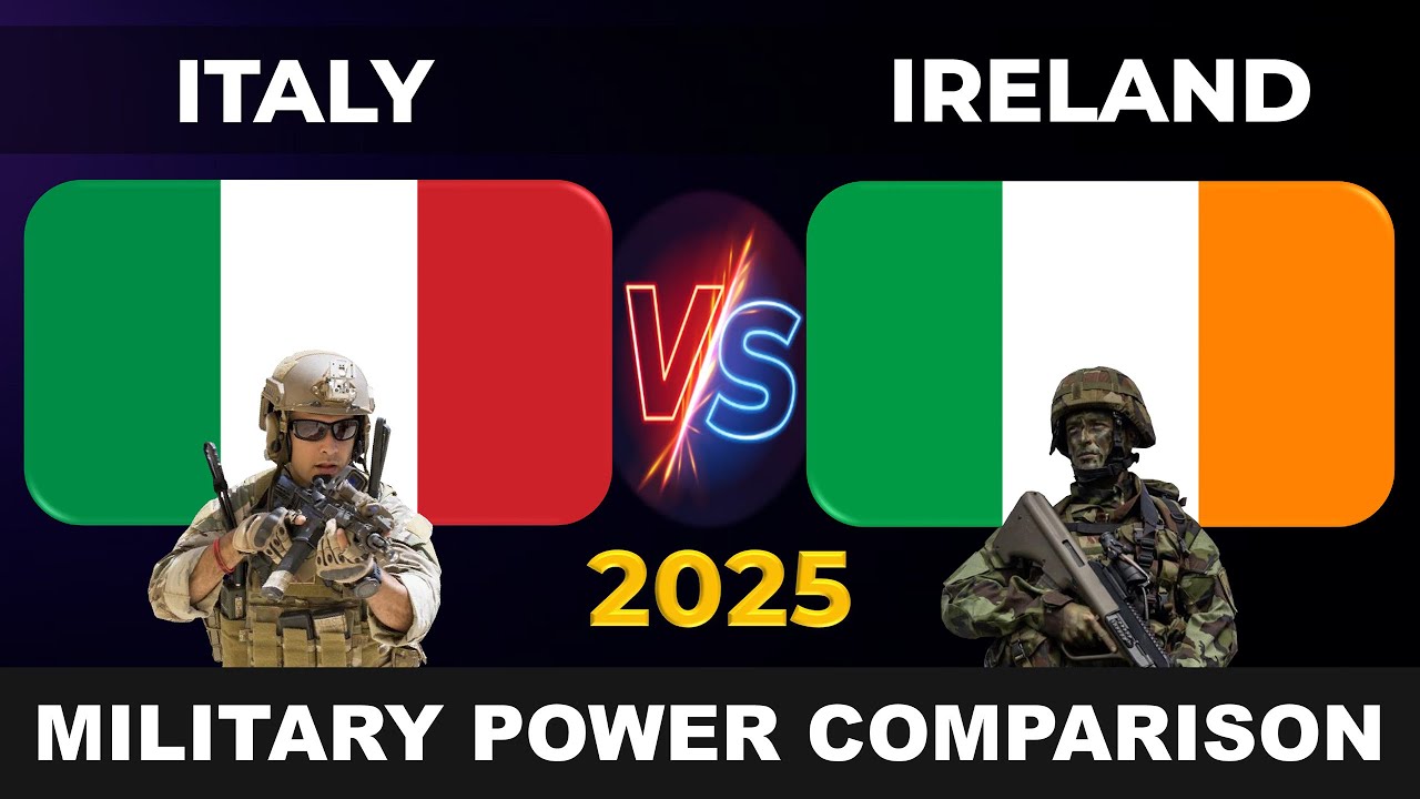 Italy vs Ireland Military Power in 2025 | Ireland vs Italy Military ...