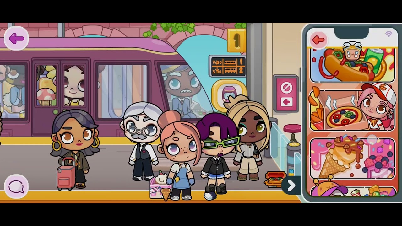 Avatar World: Train ride - YouTube