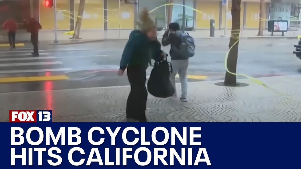 Bomb cyclone kills at least 5 in California as storm batters state ...