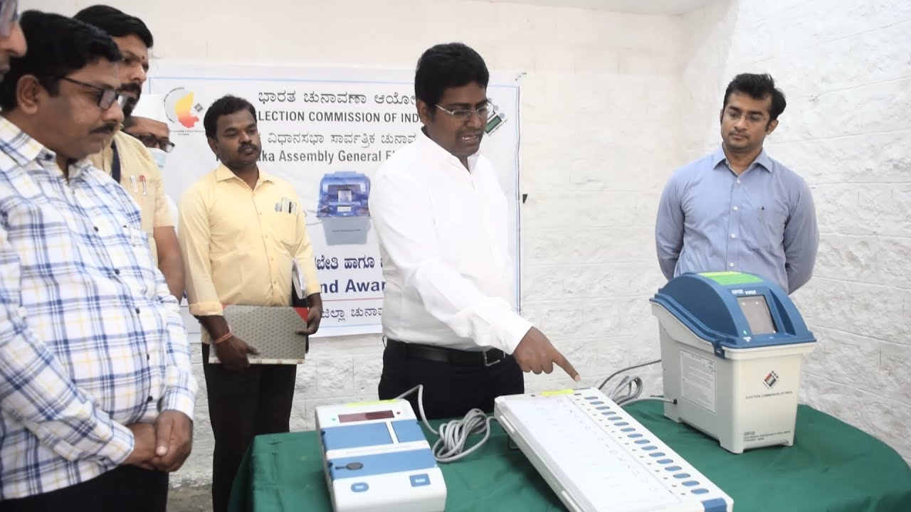 Voting Machine Awareness | Elections 2023 | Ballari DC, ZP CEO ...
