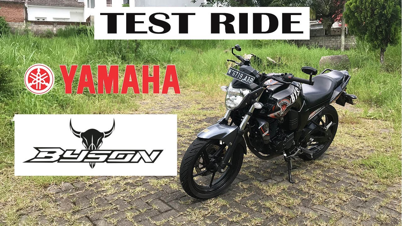 Test Ride Yamaha Byson 2013 - YouTube